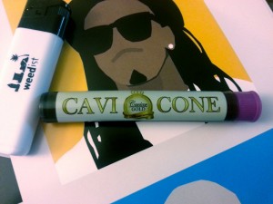 Instafire: Caviar Gold Raspberry Cavi Cone - World's Strongest Preroll ...