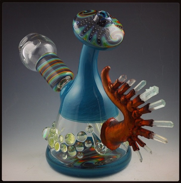 Piece of the Week | Authentic Crystal Fused Dab Rigs - Weedist - Weedist