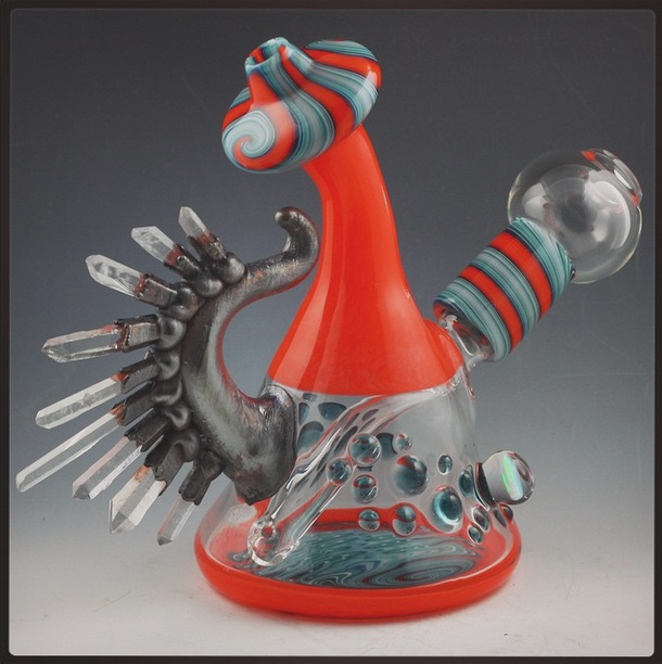 Piece of the Week | Authentic Crystal Fused Dab Rigs - Weedist - Weedist